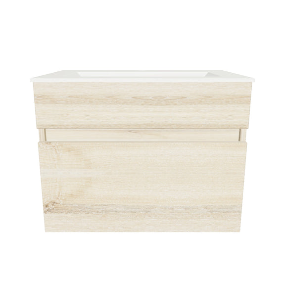 Stylo Floating Bathroom Vanity Cabinet with White Ceramic Basin ...