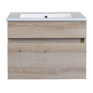 Stylo Floating Bathroom Vanity Cabinet with White Ceramic Basin ...