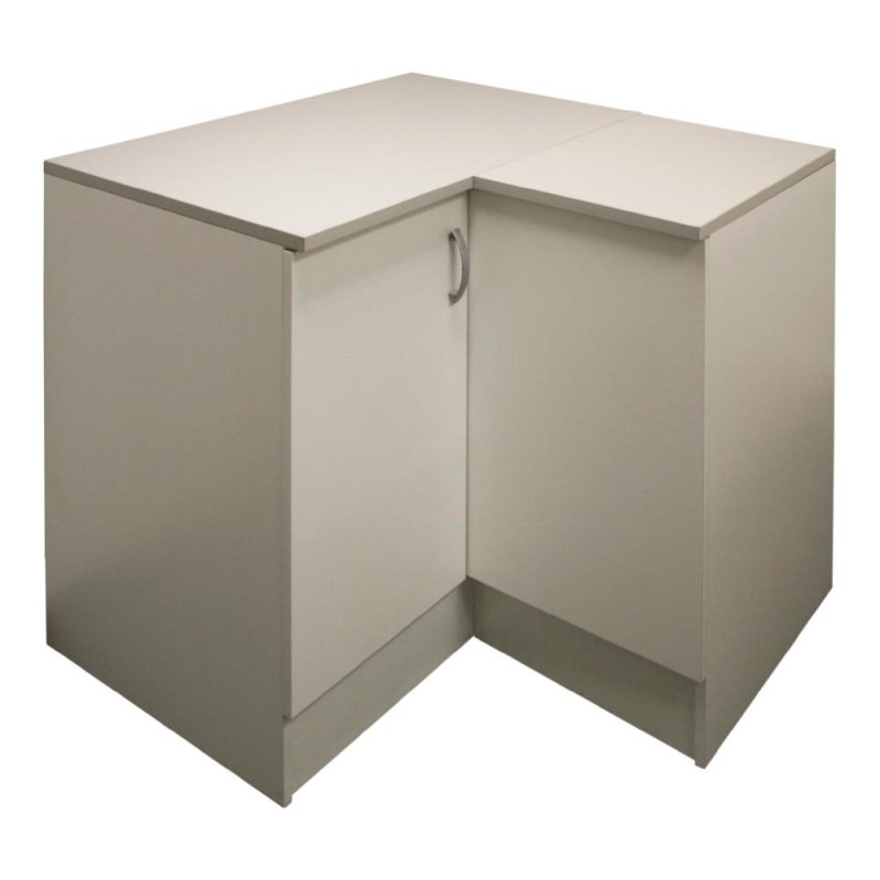 Denver Modul Corner Floor Unit 1000 White - BuildSaver